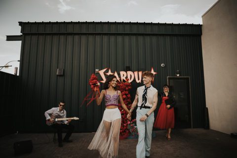 Las Vegas Neon Sign Rentals Shoot | Rock N Romance Elopements - Jamie Y ...